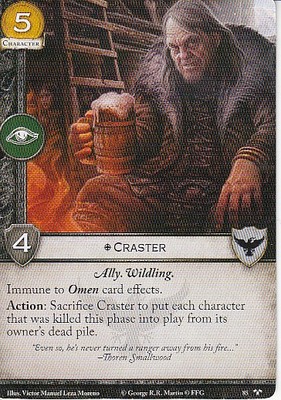 3 x Craster AGoT LCG 2.0 Game of Thrones Ghosts of Harrenhal 85 | eBay