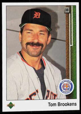 1989 Upper Deck Tom Brookens Detroit Tigers #106 | eBay