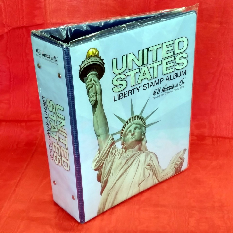 HE HARRIS USA LIBERTY STAMP ALBUM VOLUME 1 PART C 2007-2016 BINDER ...