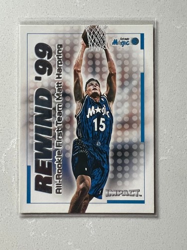 1999-00 Skybox Impact Matt Harpring Rewind '99 #34 Orlando Magic | eBay