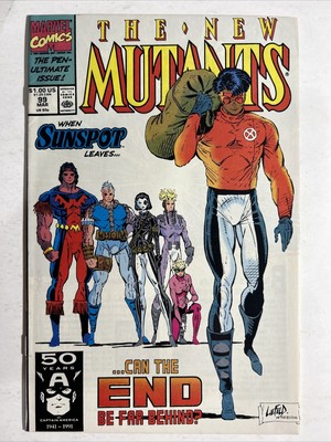 New Mutants #99 Direct Variant Shatterstar Marvel Rob Liefeld Deadpool ...