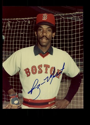 Roger Moret Signed 8x10 Photograph Boston Red Sox Autograph Signature ...