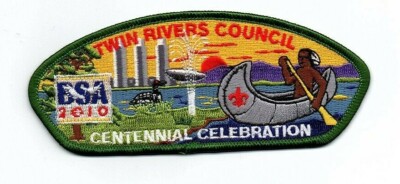 Boy Scout Twin Rivers Council BSA 2010 Centennial Celebration Green ...
