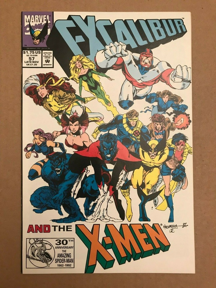 Excalibur #57 73 Marvel Comics 9.6 Madureira art X-Men Wolverine ...