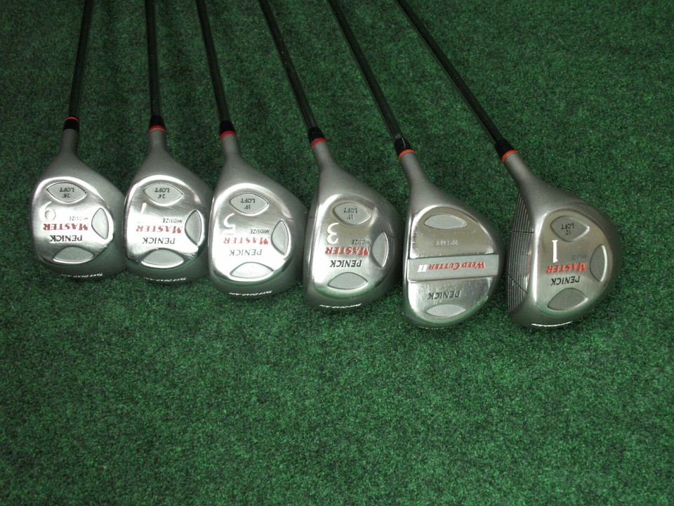 Harvey Penick Master Take Dead Aim 1,Ⅱ,3,5,7,9 Wood Set Steel RH | eBay