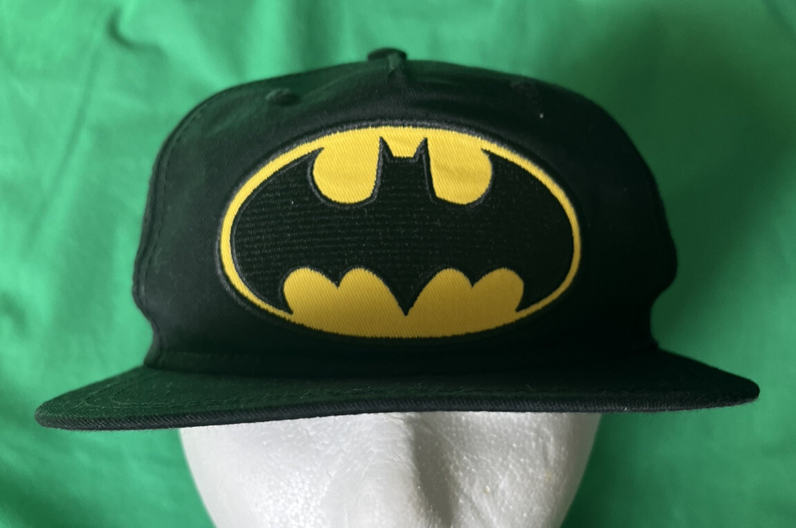 TM DC Comics BATMAN Baseball Cap Hat Adjustable Strap… - Gem