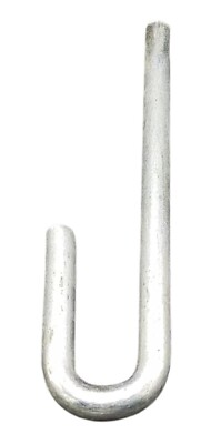 Gate Pin Candy Cane 8-1/2" Usable Length J Hook Ramp Door Pin Hinge Pin ...