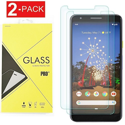 2 Pack Tempered Glass Screen Protector For Google Pixel 3a / Pixel 3a ...