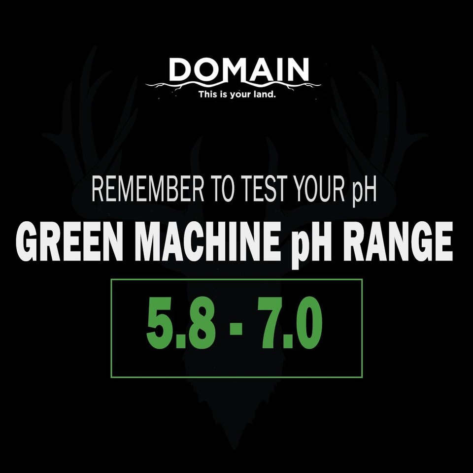 Domain Outdoor Green Machine Food Plot Seed for Deer 14 Acre Winter ...