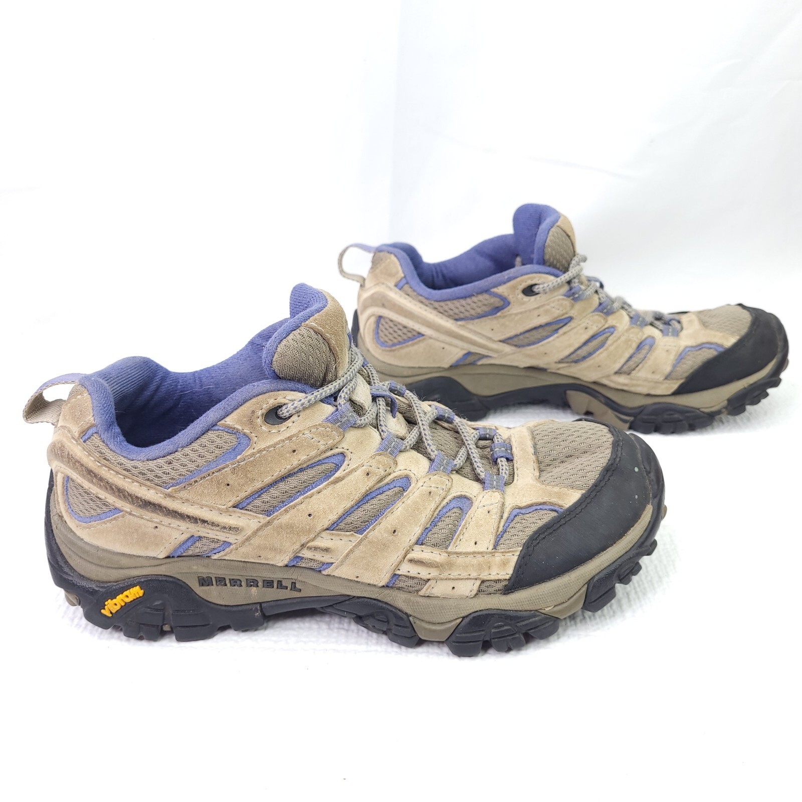 Merrell Moab Hiking Shoes Vibram Soles Athletic Outdo… - Gem