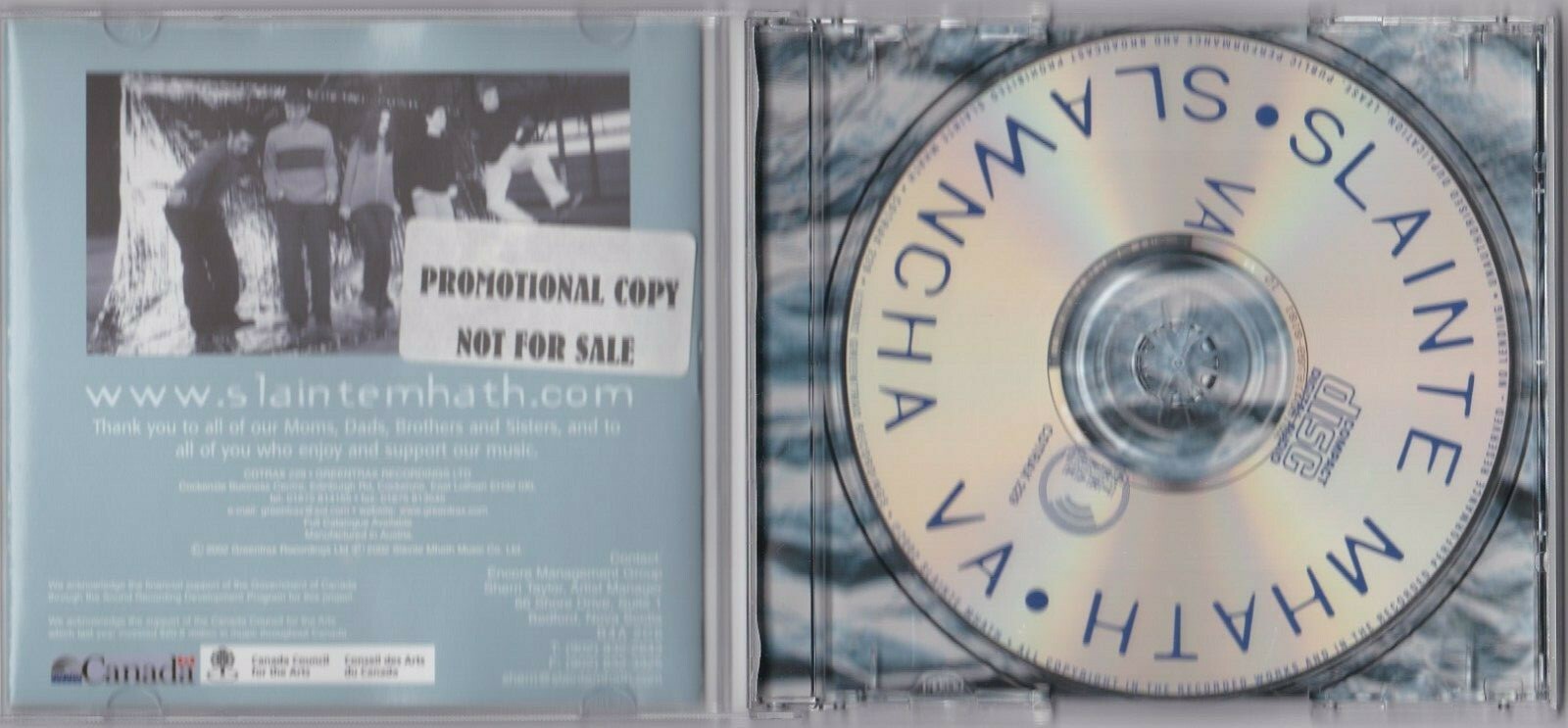 Slainte Mhath - VA - CD (CDTRX229 Greentrax 2002 Promo Copy) | eBay ...