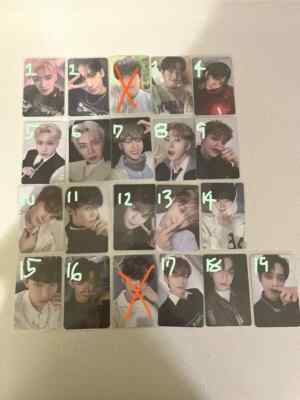 zerobaseone photo card Batch Ricky Han Yu-jin Kim Ji-woong Kim Kyu-bin ...