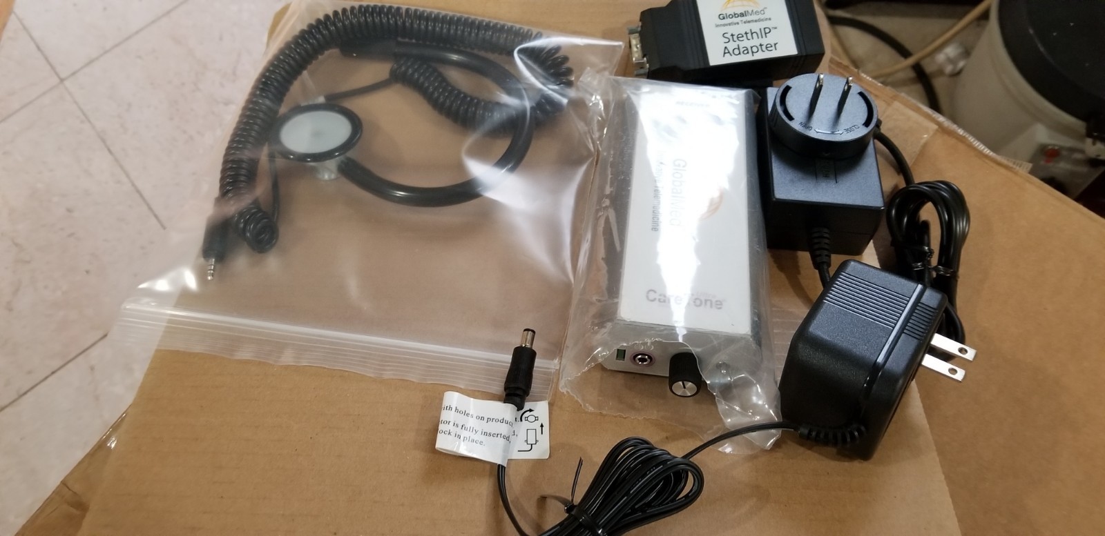 GlobalMed CareTone Ultra Sender w/IP Electronic Stethoscope GMD5022IP01 ...