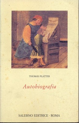 AUTOBIOGRAFIA PLATTER THOMAS SALERNO 1988 BROSSURA | eBay
