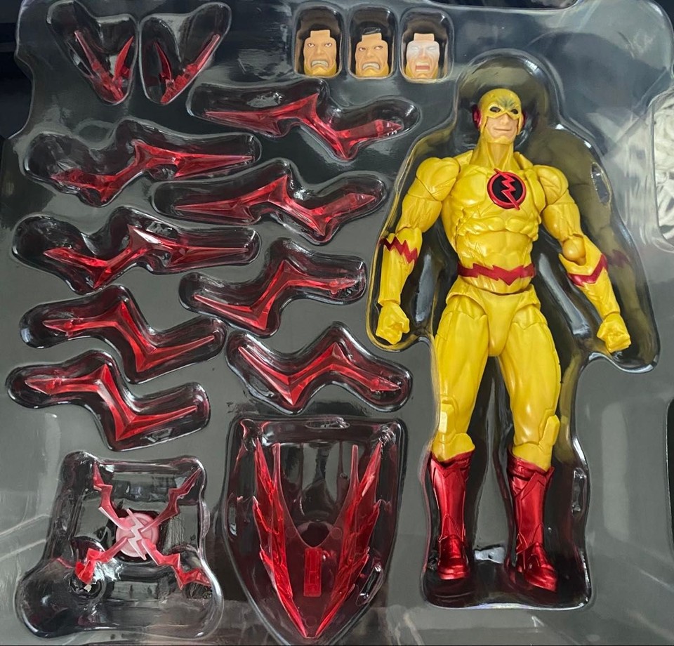 Reverse Flash Figure Revoltech Amazing Yamaguchi DC Comics by Kaiyodo ...