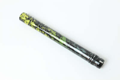 Custom Dye UL-S Barrel Tip 14 Inch - Polished Black/Yellow/Green Splash ...