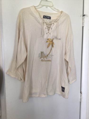 womens Large Hawaiian Maui Tunic Top Cotton 85 | eBay
