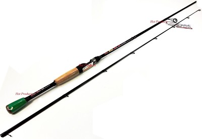 COLLAPSIBLE 2PC Carrot Stix SPINNING 7' MEDIUM Wild Black Microwave ...