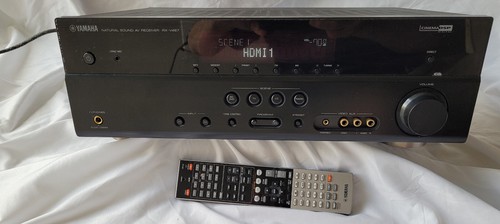 Yamaha RX V467 5.1 Channel HDMI 100 Watt Receiver with remote Bundle | eBay