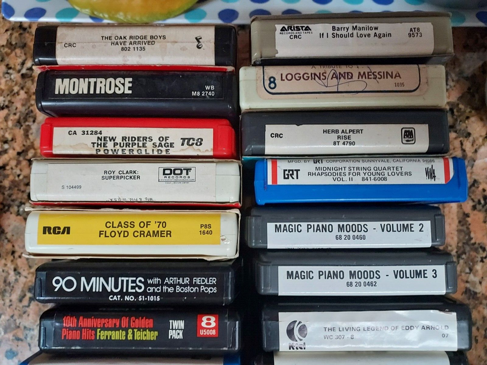 USED RARE 8 TRACK TAPES-YOUR CHOICE-SOLD AS IS-NO RETURNS-WE COMBINE ...