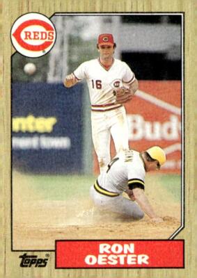 1987 Topps #172 Ron Oester | eBay