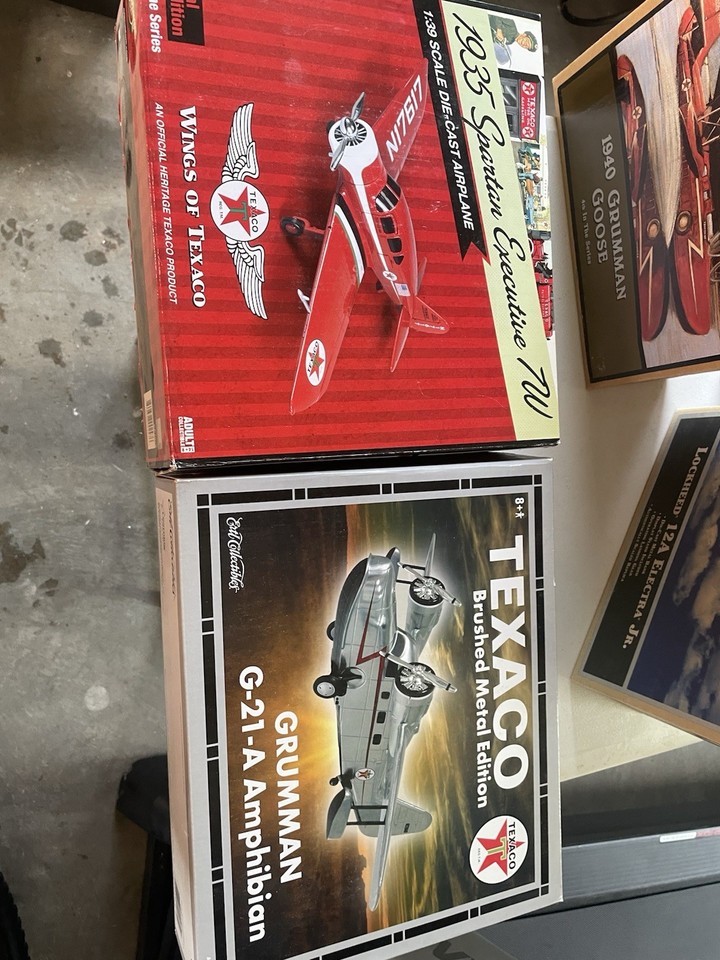 Wings Of Texaco Model Plane Collectibles by ERTL-NEVER OPENED-Lot Of 10 ...