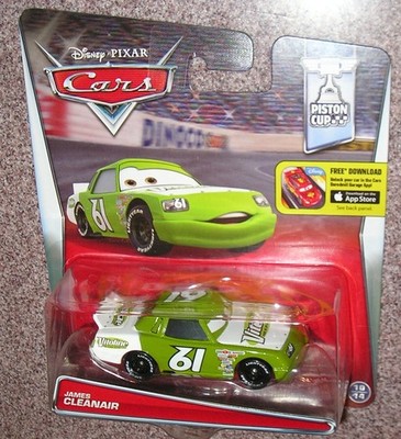 2015 Disney Pixar Cars PISTON CUP James Cleanair Vitoline #61 #10of14 ...