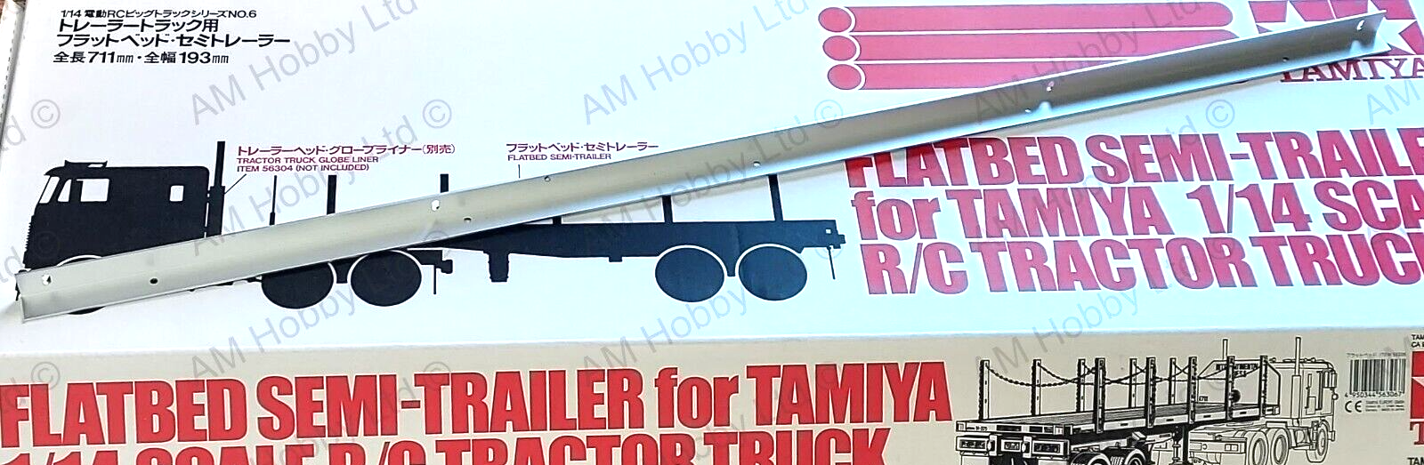 Tamiya 56306 Flatbed Semi-Trailer, 4305373/14305373 Deck Frame A | eBay UK