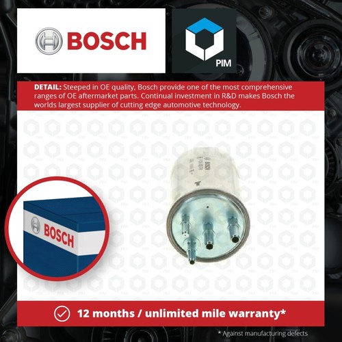 Fuel Filter fits JAGUAR XF X250 3.0D 09 to 15 Bosch C2Z8780 9X239155AB ...