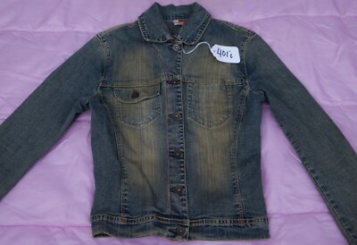 AKDMKS WOMEN JEAN JACKET/TOP Size - S. TAG NO. 401i | eBay