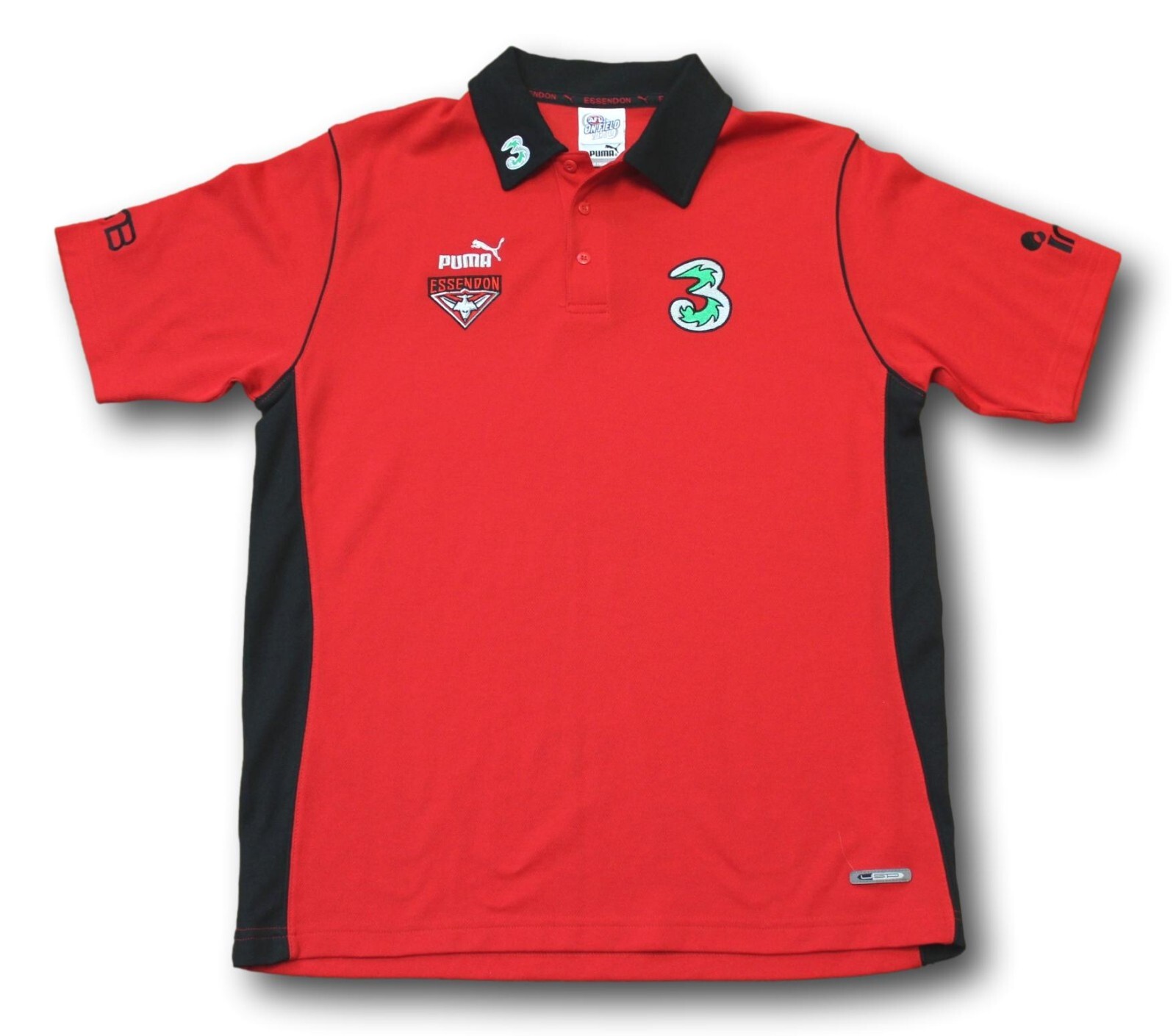 Essendon Bombers Kevin Sheedy Coaches Media Polo Top Shirt Size M ...