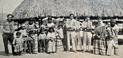 OSCEOLA NATIVE AMERICANS MIAMI FLORIDA TRIBE POSTCARD RPPC | eBay