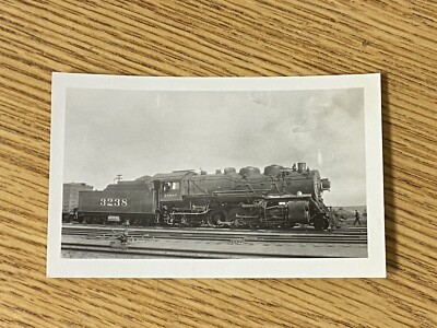 Santa Fe Railway Steam Engine Locomotive 3238 Vintage Photos ATSF | eBay