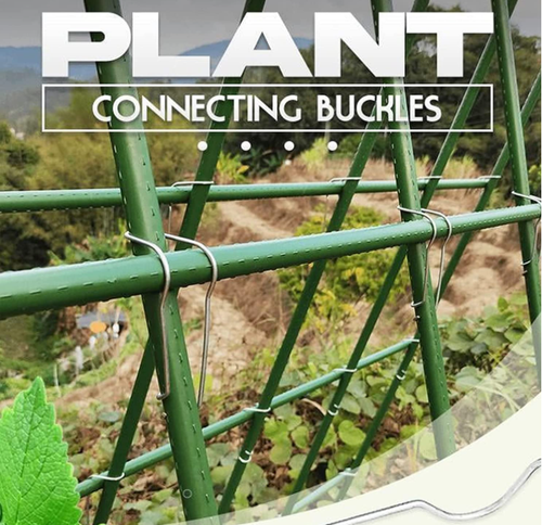 20PCS Plant Connecting Buckles,Plant Cages Connector Vegetable Trellis ...