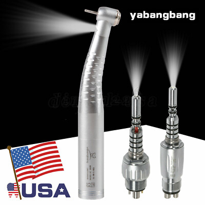 Dental Coupling Adapter 4/6 Hole for KaV LED Fiber Optic High Speed ...