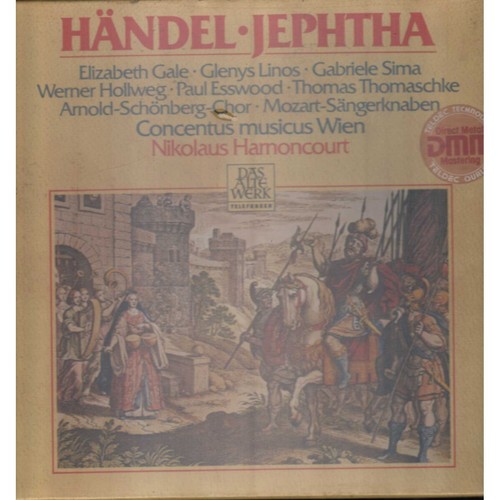 Handel, Harnoncourt ‎LP Vinile Jephtha / Telefunken ‎– 635499GK ...