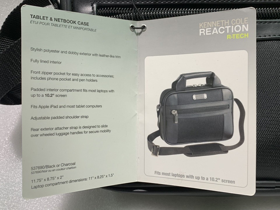 Kenneth Cole R-Tech Tablet & Notebook Case For Ipad/Ipad 2 & Laptop up ...