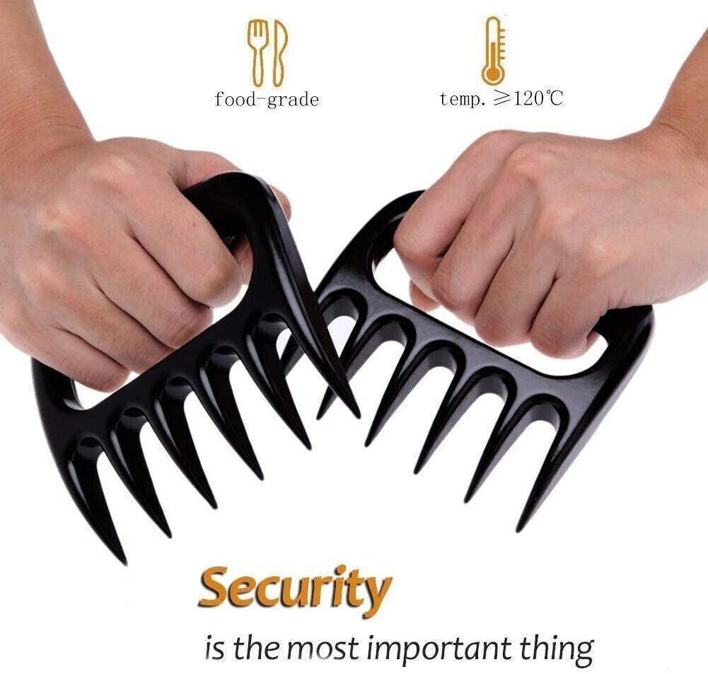 Meat Claws, Pulled Pork Shredder Claws BBQ Meat Shredder 2 pack FREE ...