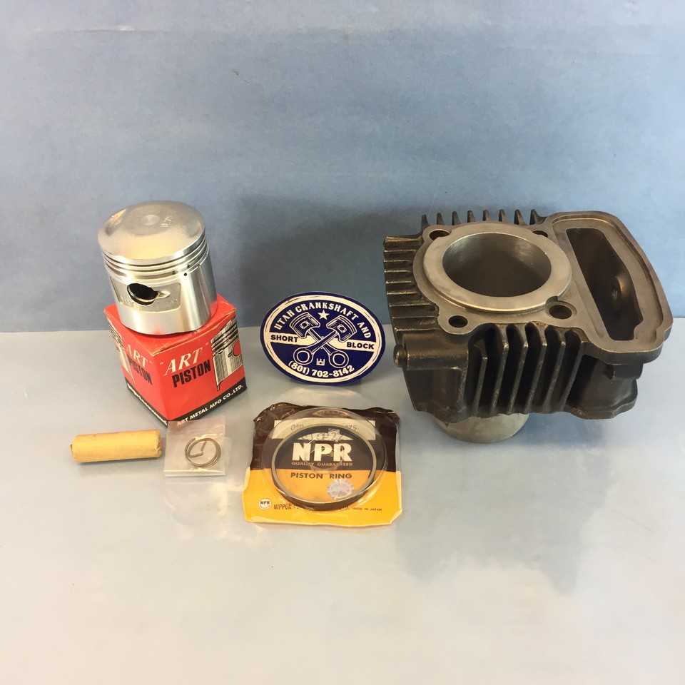 HONDA TRAIL 90 1MM OVER CYLINDER PISTON RINGS KIT CT 90 CT90 ST90 ST ...