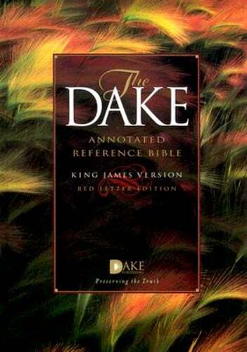 Dake Annotated Reference Bible-KJV by Dake Publishing: New ...