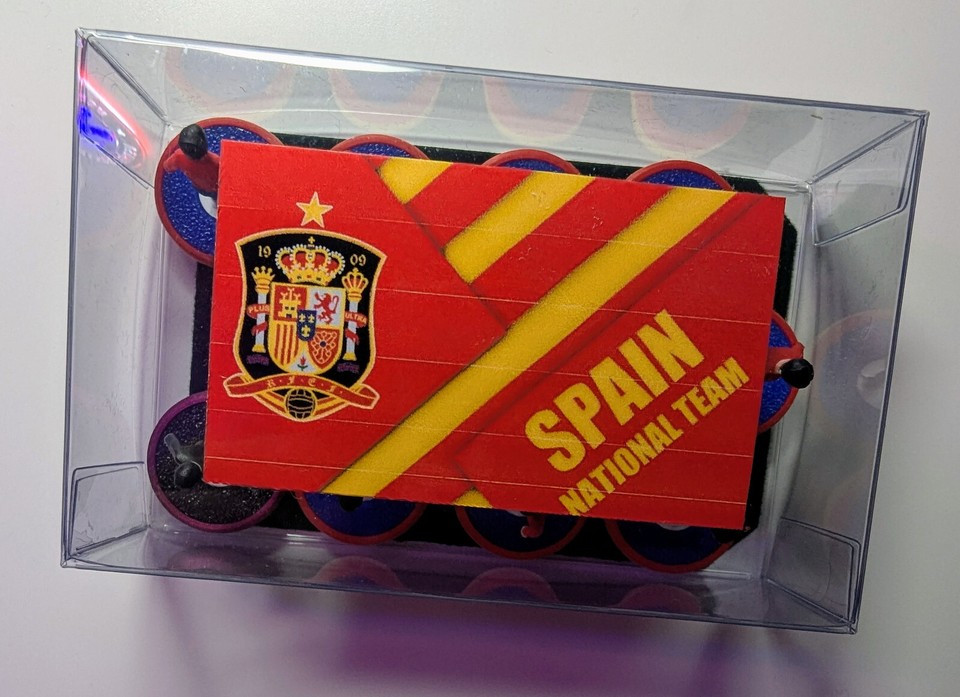 Subbuteo Spain Custom Team on Pro 3dRev Bases | eBay UK