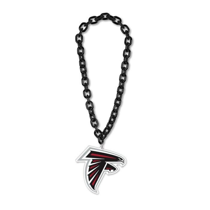 ATLANTA FALCONS 38" BIG CHAIN NECKLACE WITH FOAM LOGO NFL LICENSED | eBay