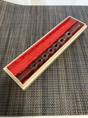 Unique Red Brown Hichiriki Japanese Traditional Instrument Beginner Set ...
