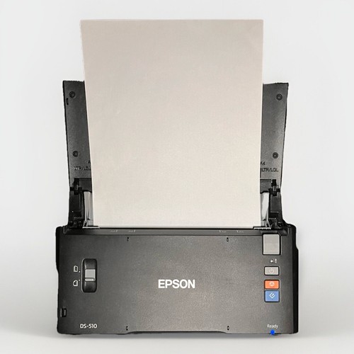 Epson WorkForce DS-510 Desktop Sheetfed Color Document Scanner J341A w ...