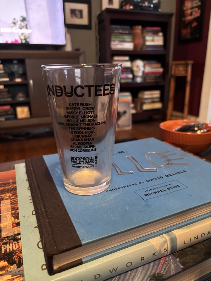 Rock And Roll Hall Of Fame Induction 2023 Glass | eBay