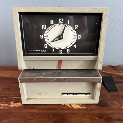 Time Clocks - Vintage Cincinnati Time Clock