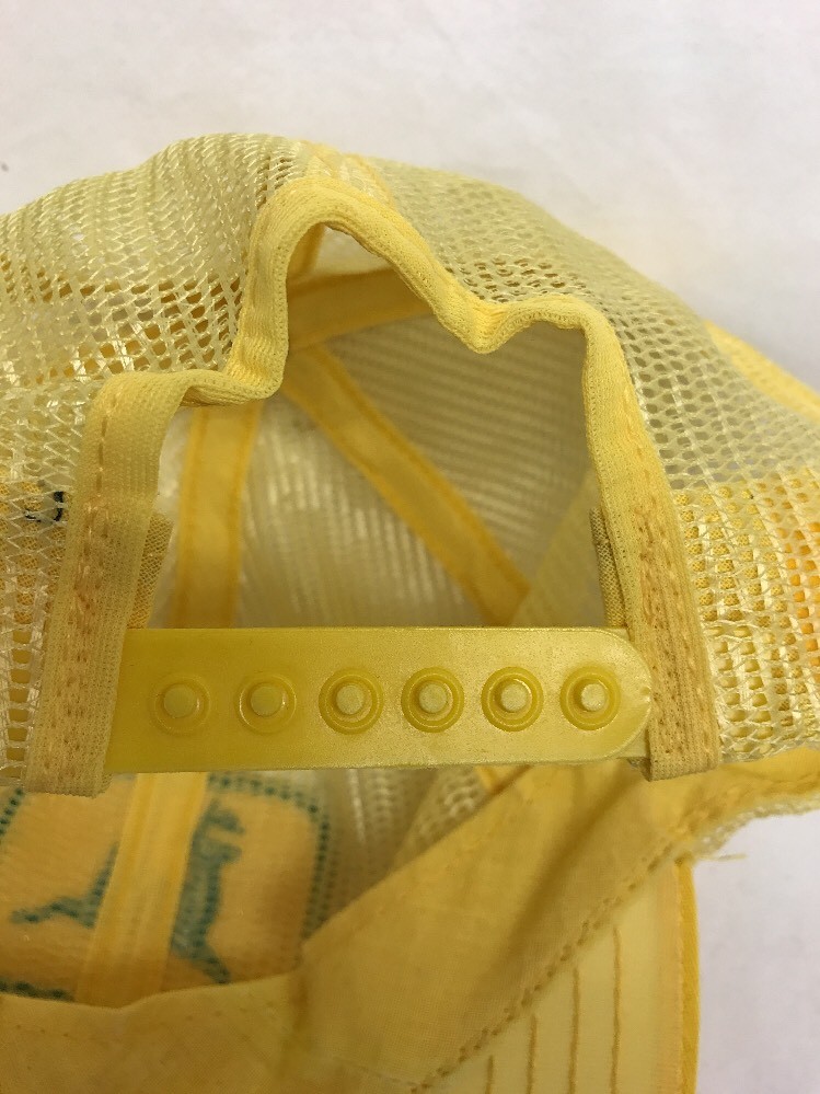 Rare Vintage John Deere Yellow Patch Mesh SnapBack Ha… - Gem