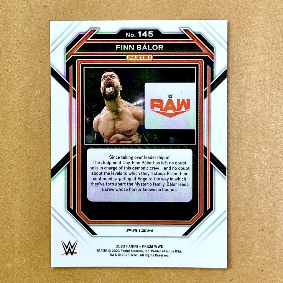 2023 Panini Prizm WWE #145 Finn Baylor Hyper Prizm | eBay