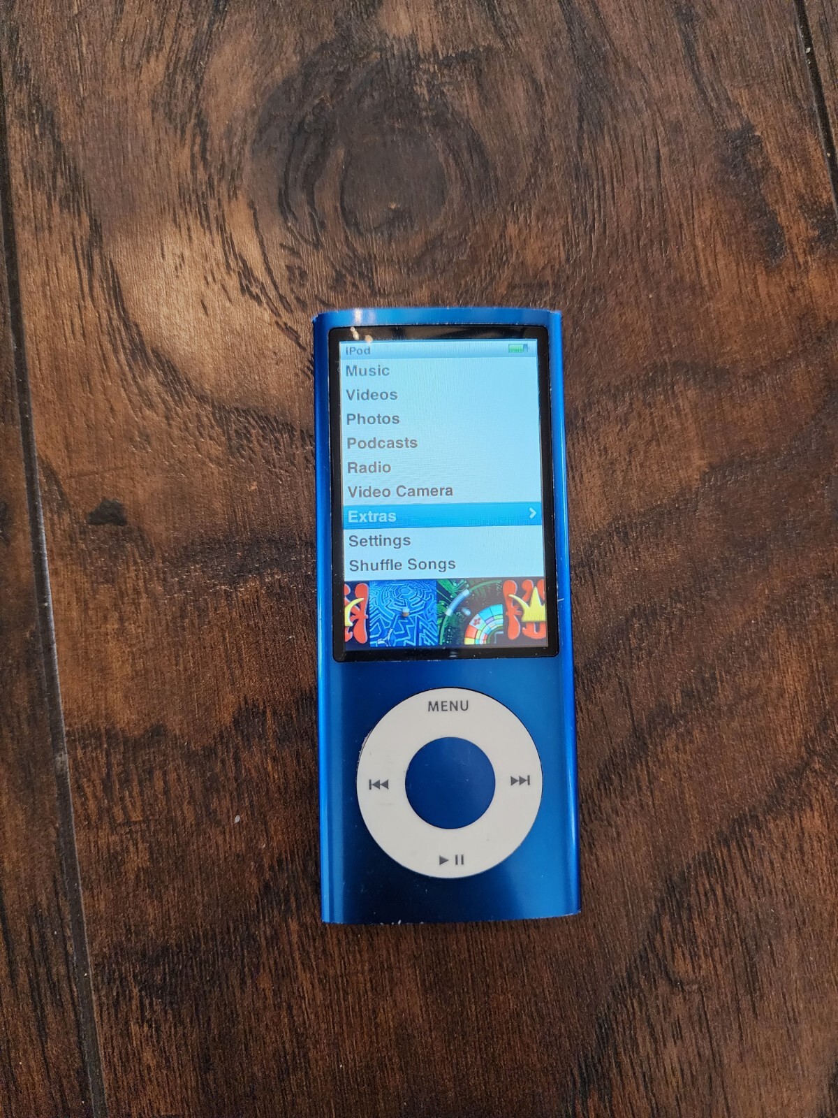 Apple iPod Nano 5th Generation 8gb Blue Model MC037LL for sale online ...