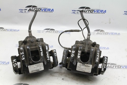 BMW E60 E61 M5 E63 E64 M6 REAR BRAKE CALIPERS WITH CARRIERS PAIR | eBay